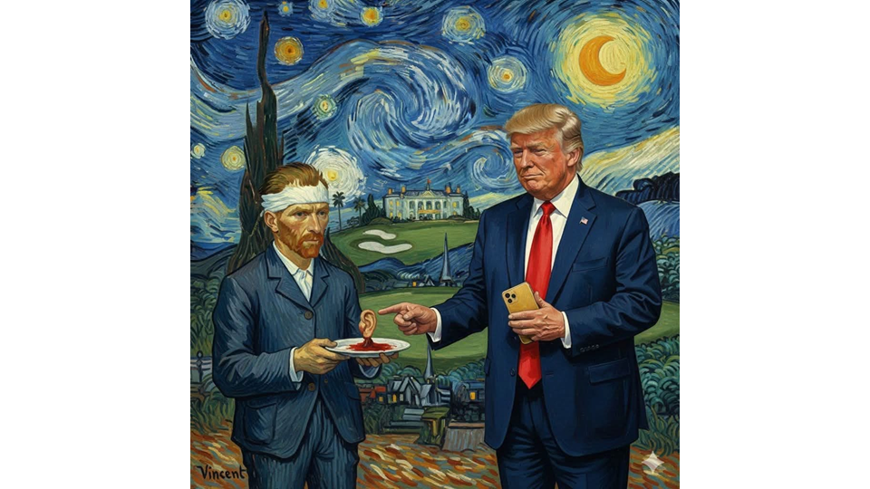 19th century painter Vincent van Gogh handed over his severed ear to ...